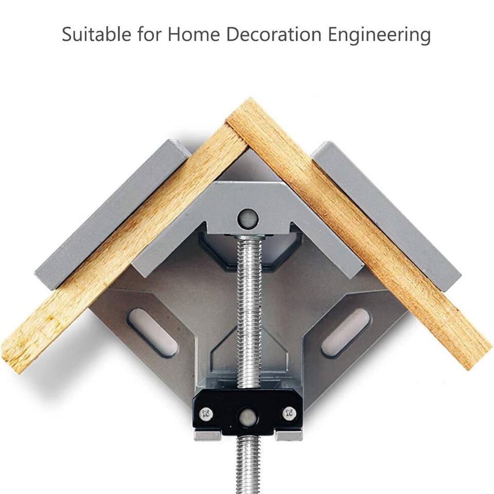 90° Mitre Right Angle Corner Clamp DIY Welding Woodworking Corner Clamp ...