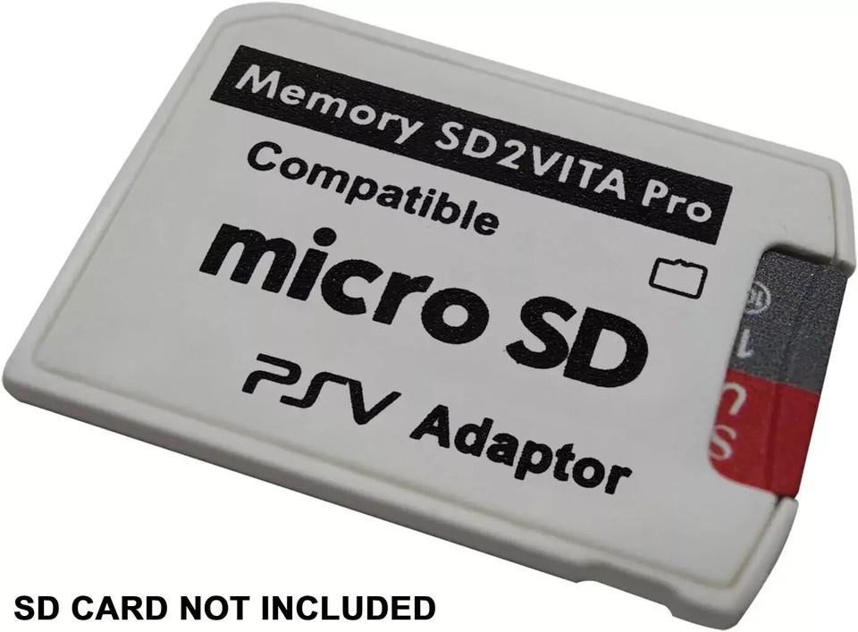 V5.0 SD2VITA Micro SD to Vita Memory Card Pro Adapter For PS PSV 1000/ ...