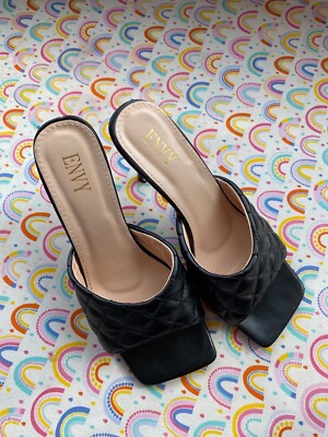 Envy Womens Black Heeled Shoes Size 3 UK | eBay UK