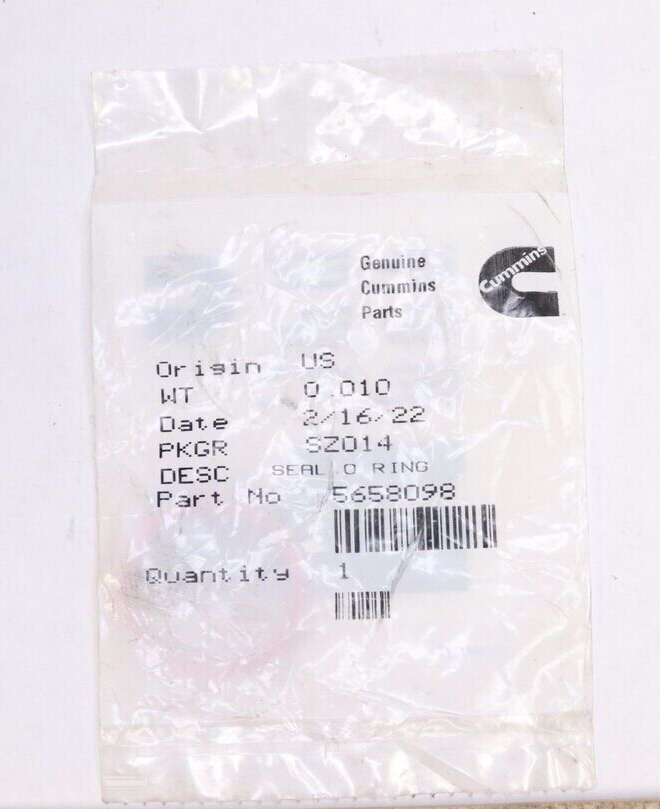 Genuine Cummins Engine Seal 5658098 OEM | eBay