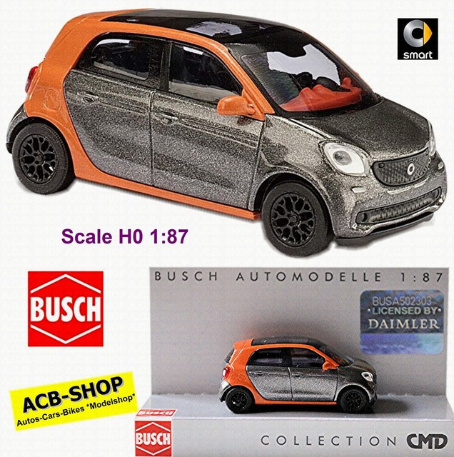 Busch 1 87 Smart Forfour 2014 Cmd for sale online | eBay