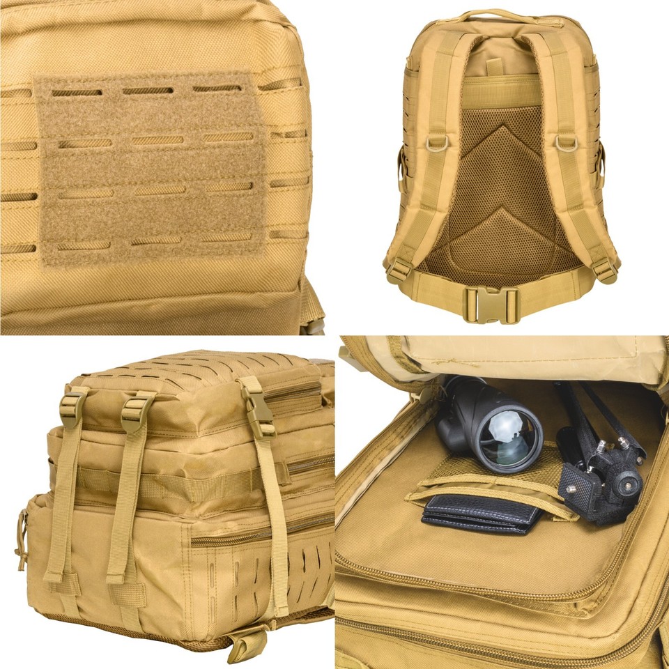 Loaded Gear Military Tactical Backpack 40L Army 3 Day Assault Pack ...