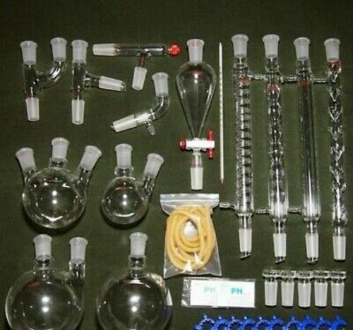 Organic Chemistry Full Kit Complete Set Laboratory Glassware ...