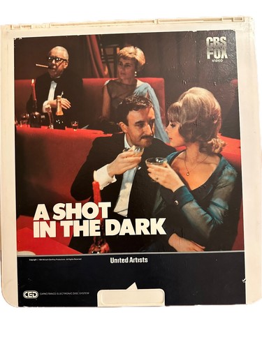 RCA CED Videodisc “A Shot in the Dark” (CBS Version) in absolutely ...