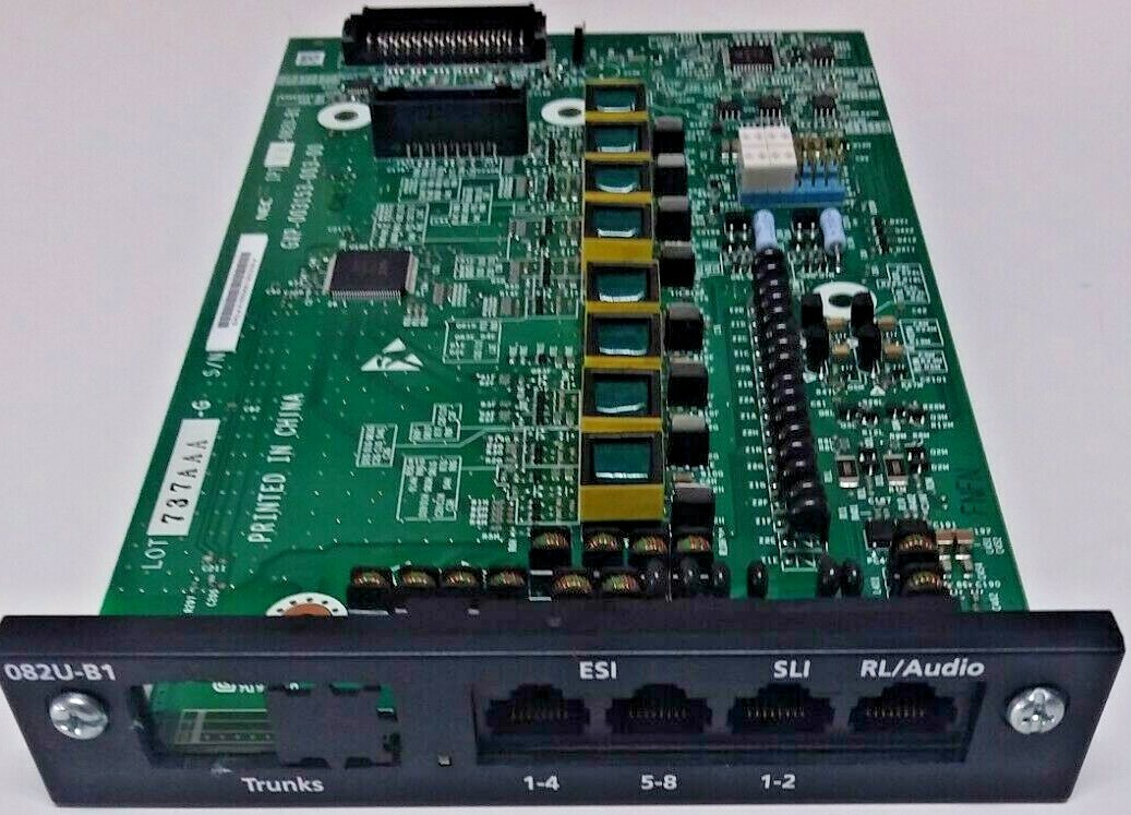 NEC SL2100 IP7WW-082U-B1 8 Ports Digital and 2 Ports Analog Extension ...