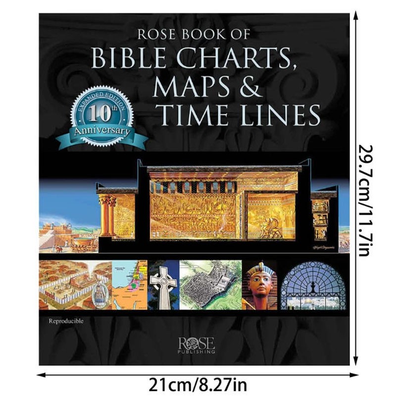 Rose Book of Bible Charts, Maps, and Time Lines: Full-Color Bible ...