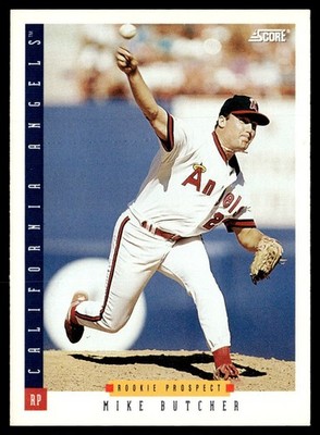 1993 Score Mike Butcher California Angels #277 | eBay