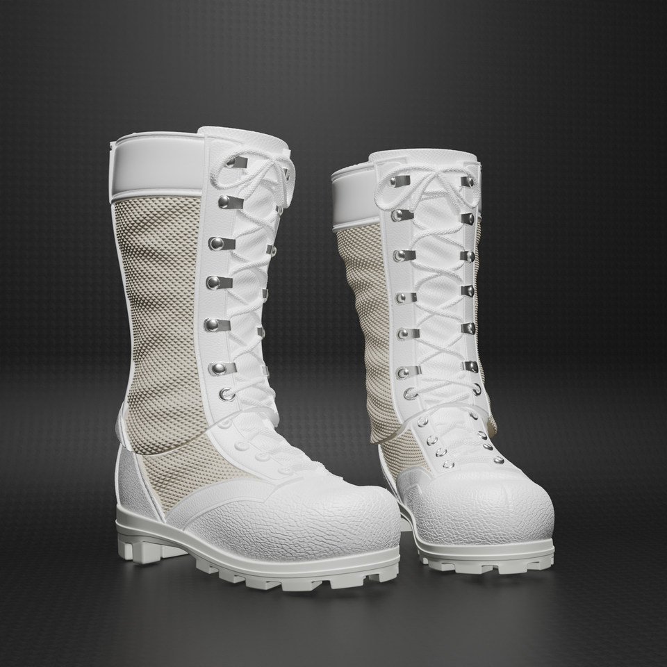 1/12 Scale [Unpainted] Action Figure Boots: Punisher PX | eBay