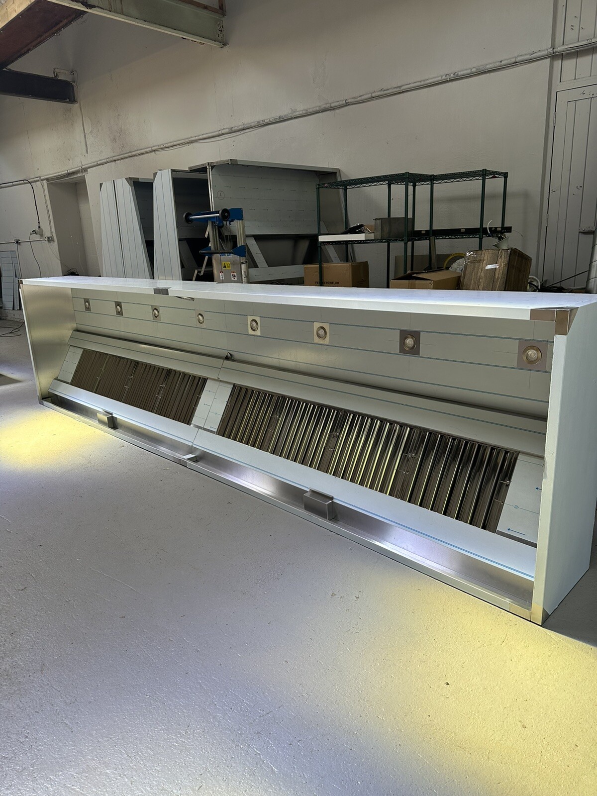 Installation Fitting of Extraction Canopy Canopies for Commercial ...