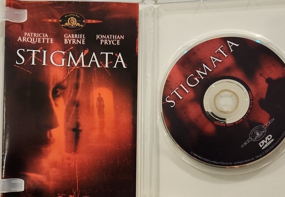 Stigmata DVD (Region 1, 2003) with booklet - Free Post 9338683001573 ...