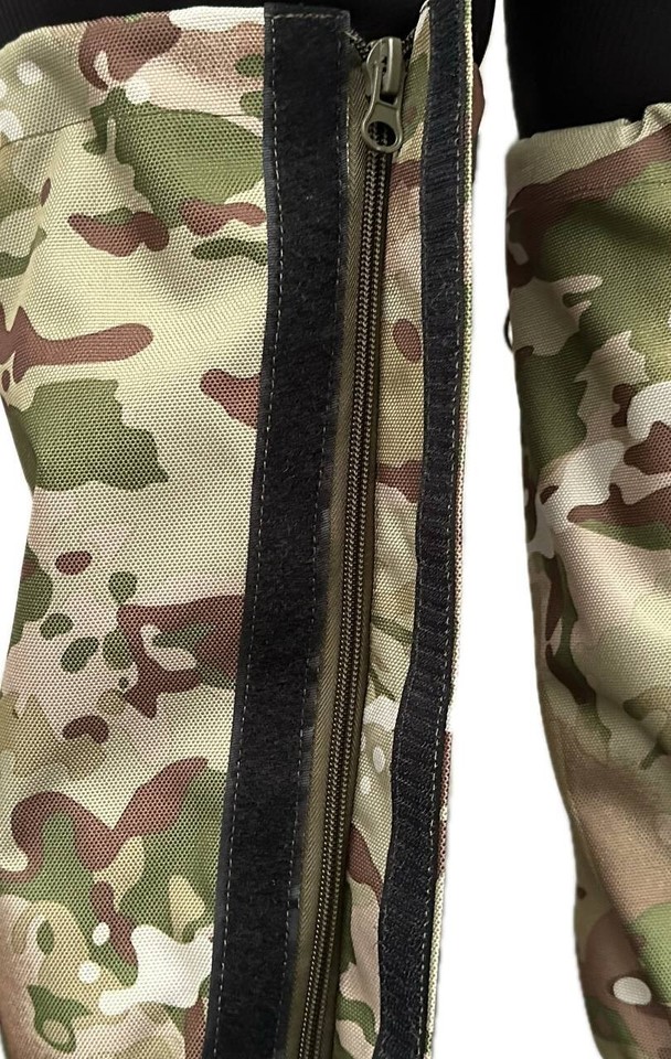 Army Gaiters mountains hiking surplus Multicam 60cm boot and shin ...
