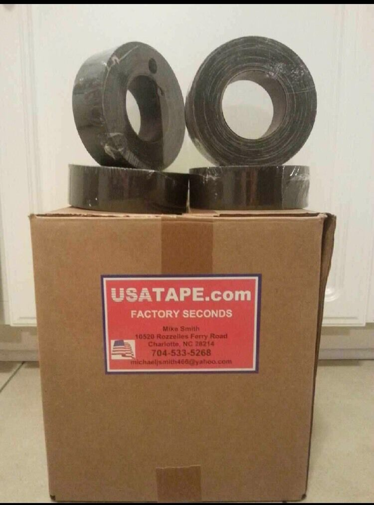 12 Rolls 2" X 60 Yrds Black Gaffers Tape Audio Stage Tape Gaffer MADE ...
