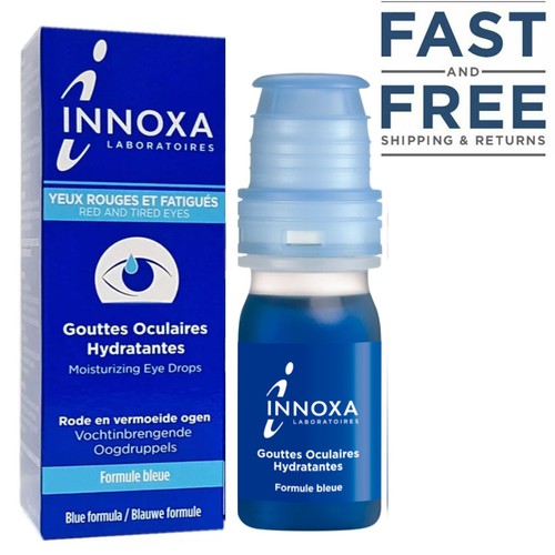 Innoxa Moisturising Blue Eye Drops Red and Tired Eyes 10ml Exp. Date ...