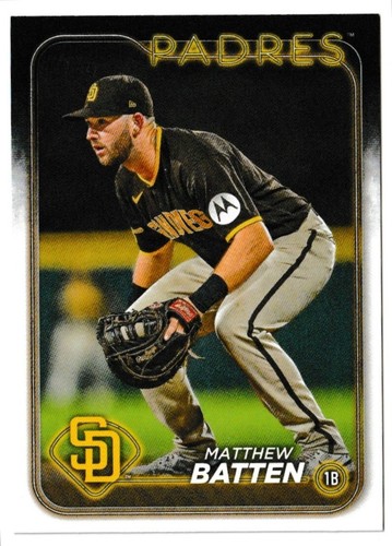 2024 Topps Baseball Series 2 #384 Matthew Batten - San Diego Padres | eBay