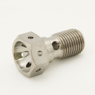 Titanium BREMBO fit Banjo Bolt Cross Drilled Safety Wire 992-03-31SC ...