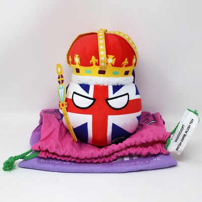 Makeship British Empire Plush Country Balls Drew Durnil Britain United ...