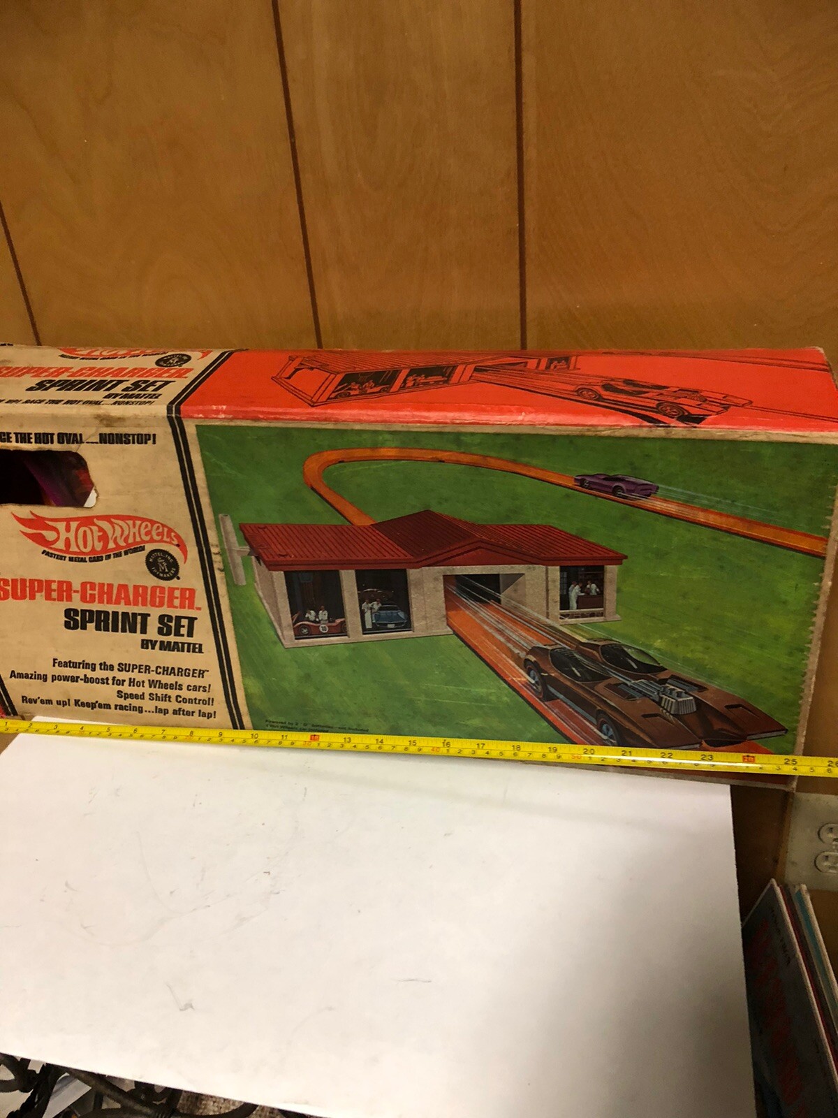 HOT WHEELS SUPER CHARGER SPRINT SET MATTEL k1968 Vintage & Auto Lap ...