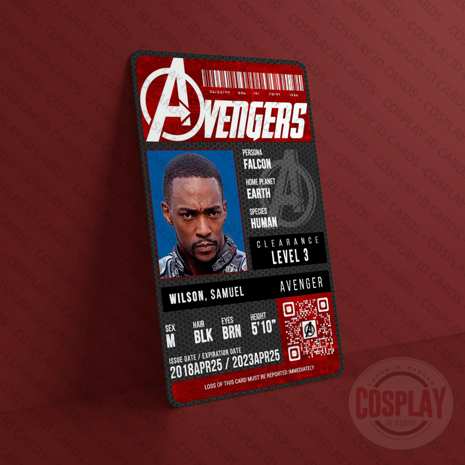 Marvel Avengers Endgame ID Badge | Tony Stark | Steve Rogers | Natasha Romanoff | eBay