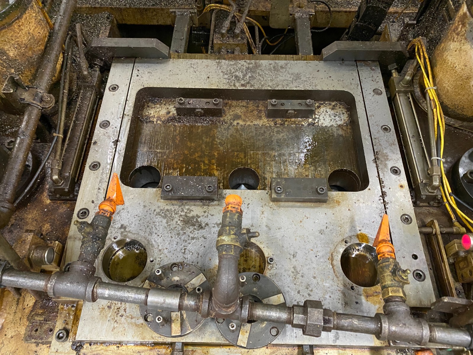 12 ton x 48" stroke - Ty Miles Vertical Broach 3 position auto ...