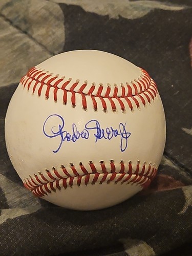 Pedro Sierra signed GAME USED baseball autographed romlb official auto ...