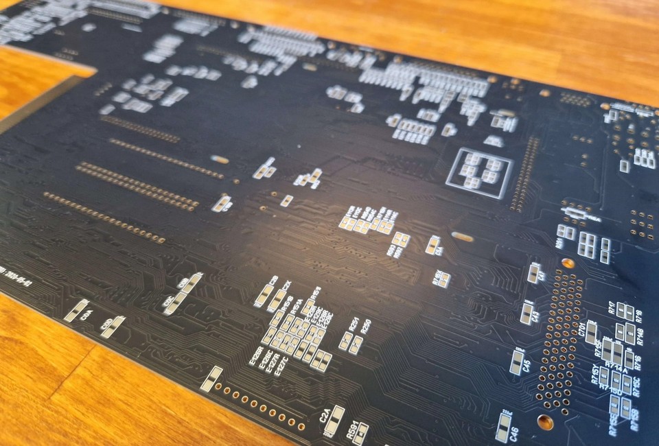Re-Amiga 1200 PCB and Mouse Board in ENIG Black Latest Version 1.5 ...