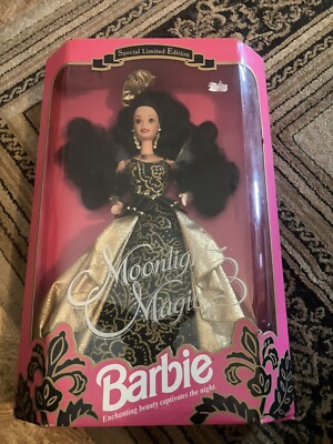 New Barbie Moonlight Magic Doll 1993 Black Hair Caucasian #10608 ...