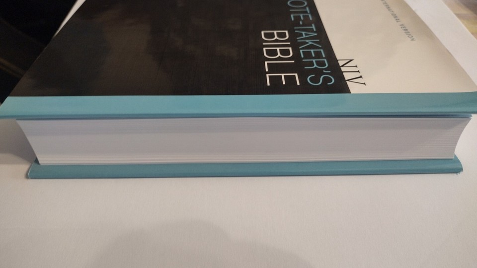 Note-Takers Bible, NIV, Zondervan,2011 (like New) | eBay