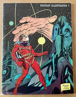 FANTASY ILLUSTRATED #7 comics fanzine 1967 Mike Barrier Metzger Adkins ...