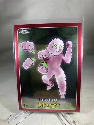 MetaZoo BIGFOOT #80 (2022 Topps Chrome Base) NM/Near Mint | eBay