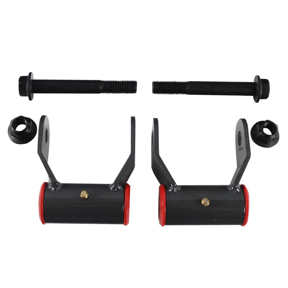 1" Rear Lift Shackles Leveling Repair Kit for 2021-2025 Ford F150 2WD ...