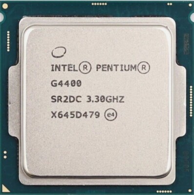 Intel Pentium G4400 3300MHz 2 Core (SR2DC) Processor 691821443581| eBay