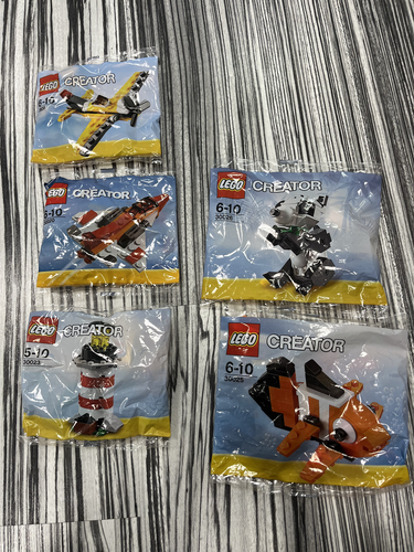 Lego polybags creator 30020 30023 30025 30026 7808 new rare | eBay