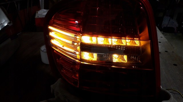 MERCEDES Ml klasse W164 LED Rückleuchte links A1648202764 online kaufen ...