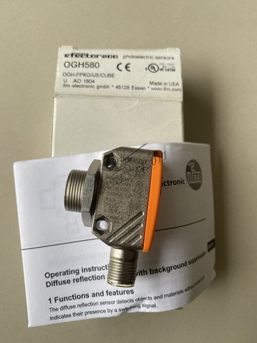 One New IFM reflection sensor OGH580 | eBay