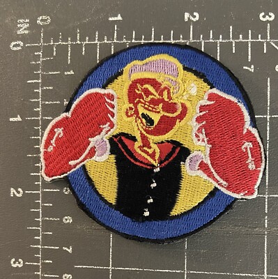 Popeye The Sailor Man Patch Badge Spinach Animated Cartoon Comic TV ...