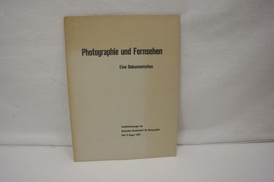 Photographie und Fernsehen - eine Dokumentation | eBay.de