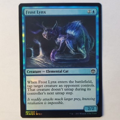 1x Frost Lynx Iconic Masters Foil - NM Condition | eBay