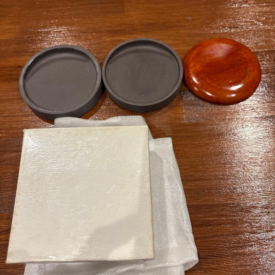 Japanese Writing Box Calligraphy Dankei Maru Inkstone Calligraphy ...