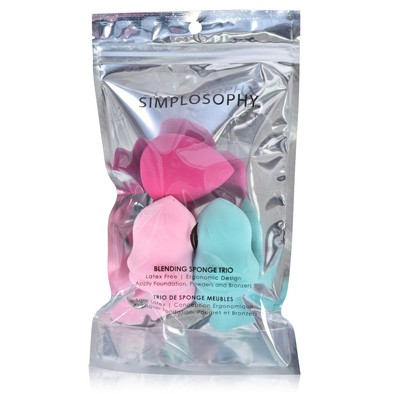 Simplosophy 3-Pack Blending Sponge Trio, Assorted Colors | eBay