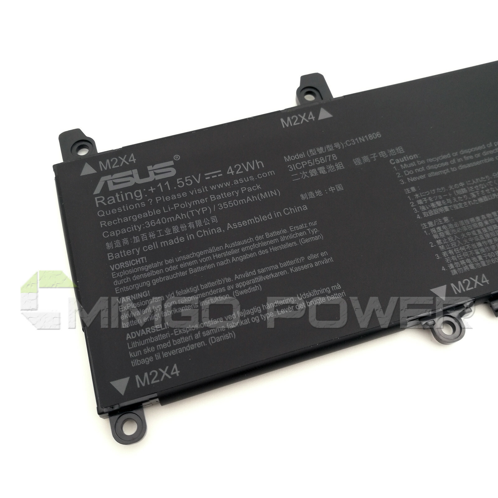 New Genuine C31N1806 Battery for Asus adol 13FN 13U VivoBook S13 S330FA ...