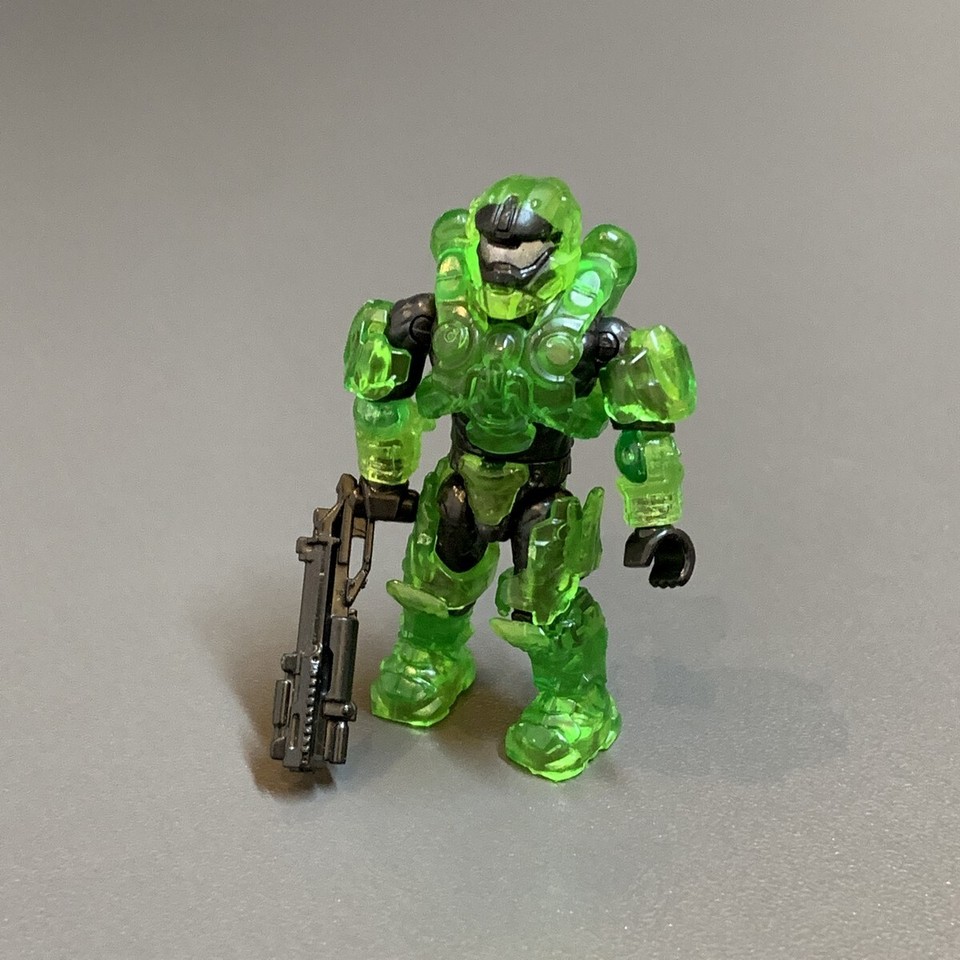 5 No-repeat Mega Bloks Construx Halo Faithful vs Fallen Figures Green ...