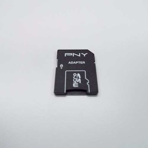 BLACK PNY ADAPTER microSD MICRO TO SD SDHC SDXC FIT 32GB 64GB 128GB ...