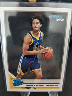 2019-20 Donruss #226 Jordan Poole RR Rookie Card | eBay Australia