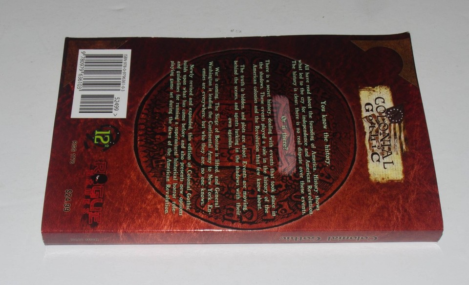 Colonial Gothic: Rulebook by Richard Iorio II - Paperback Book 2009 ...