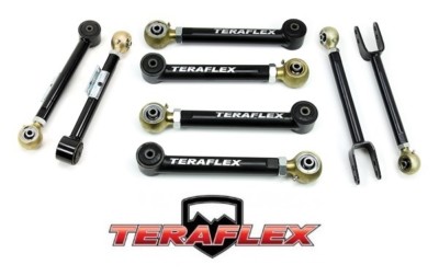 TeraFlex Complet 8 Court Flexarms Contrôle Bras Kit Pour 97-06 Jeep ...