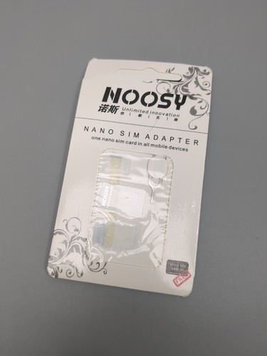 Noosy SIM Card Adapter Nano Micro Standard Converter Kit with SIM Tray ...