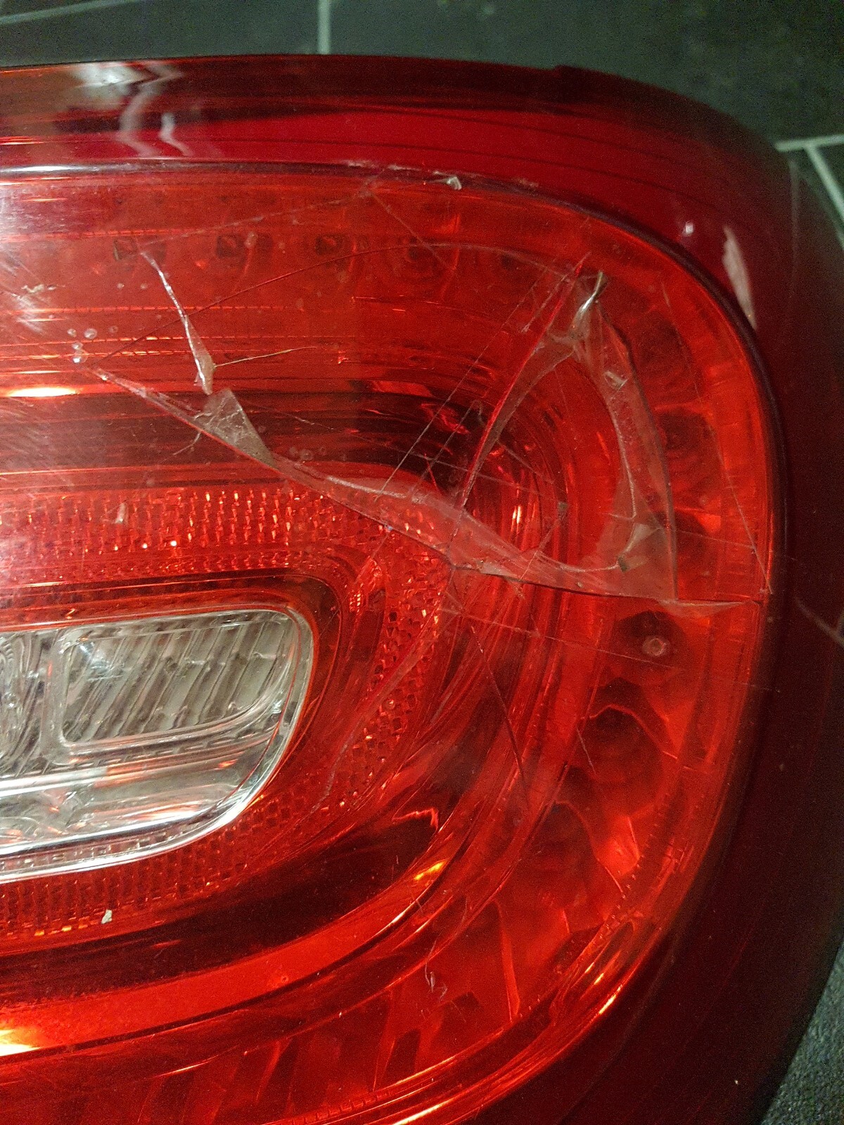 MERCEDES a Class W176 Rear Tail LED Light Driver Side A1769062400 2013 ...