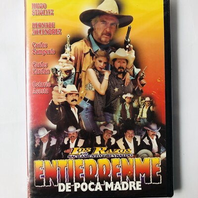 DVD ENTIERRENME DE POCA MADRE LOS RAZOS DE EL COMPA SACRA HUGO STIGLITZ ...