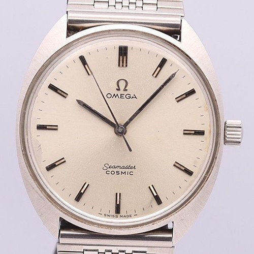 Omega Seamaster Cosmic Silver Dial Hand-Wound Watch Deadstock 135017 | eBay