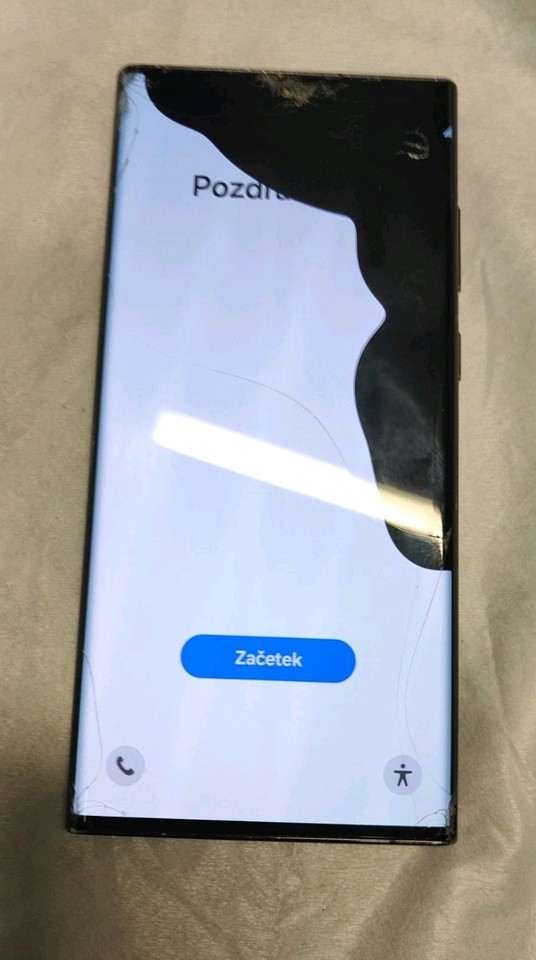Samsung Galaxy S22 Ultra SM-S908B/DS - 256B - Black (Unlocked) Front ...